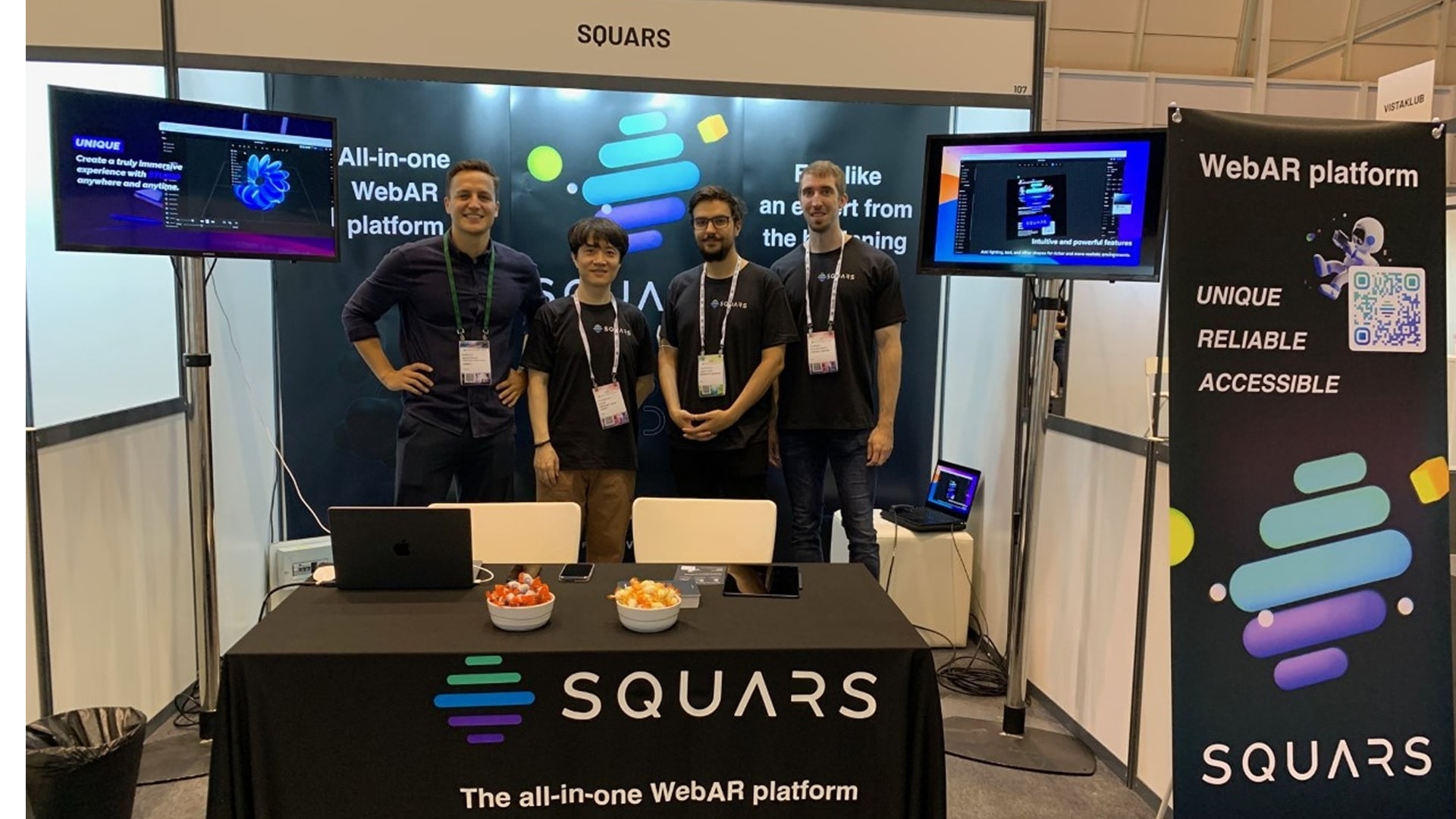 AWE EU 2022 | SQUARS successfully launches WebAR platform